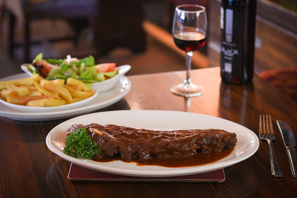 Food Menu at The Burley Inn in the New Forest National Park